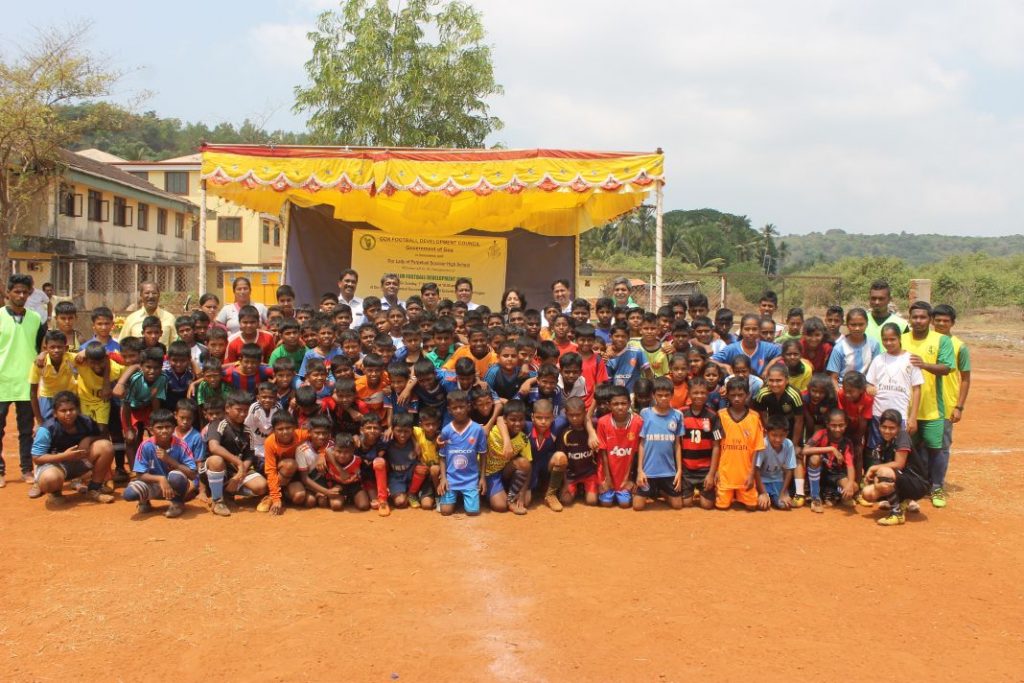 The Goa Football Development Council open their 37th Grassroot Football ...