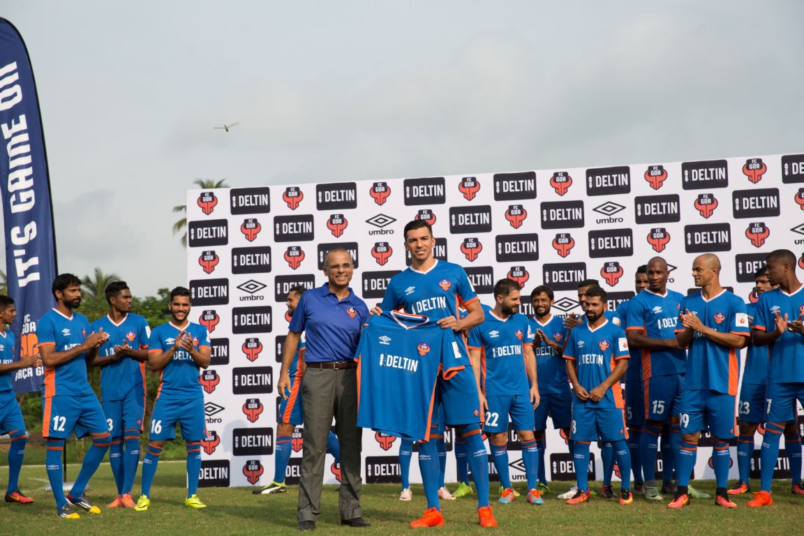 FC Goa unveils 24 man squad for third season of the Indian Super League ...
