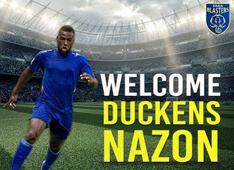 Kerala Blasters strengthen their attack with Haiti striker Duckens ...