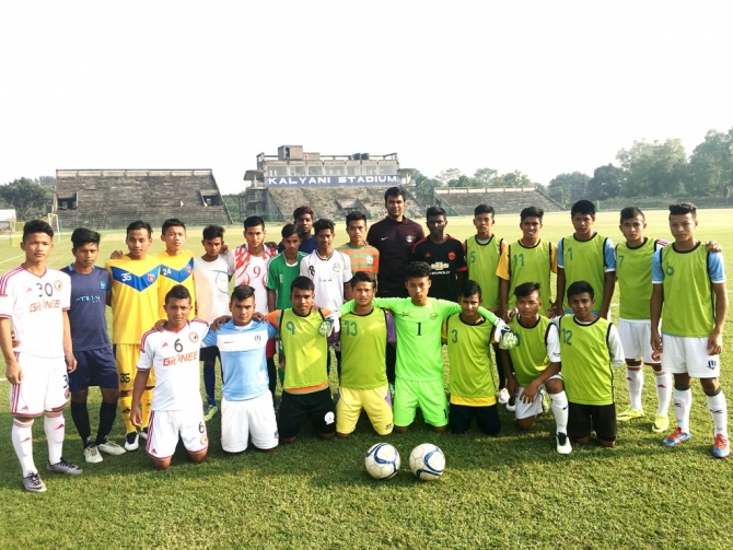 30 boys join the Kalyani-leg of the India U-16 Scouting program!