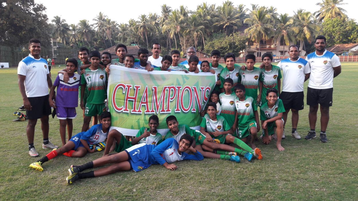 Salgaocar FC crowned Under-14 South Goa District Champions!