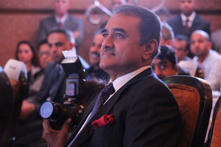 The AFC president thanks Praful Patel for donation to AFC Dream Asia ...