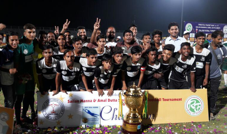 Mohammedan Sporting Club U-17s clinched the title in the Sailen Manna ...