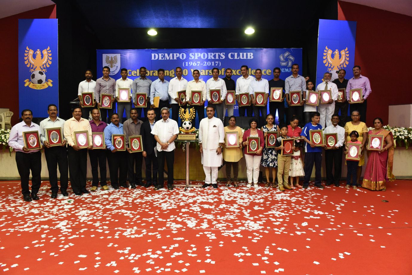 Goa's Dempo SC honour greats at Golden Jubilee Celebrations!