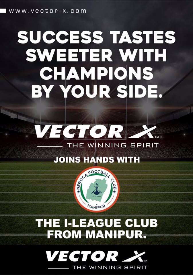 I-League newcomers NEROCA announce Vector X as their kit partner!