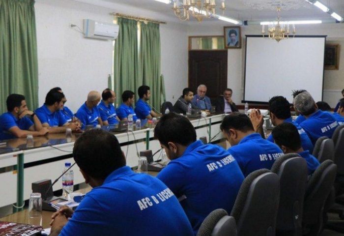 AFC 'B' certificate coaching course underway in Iran!