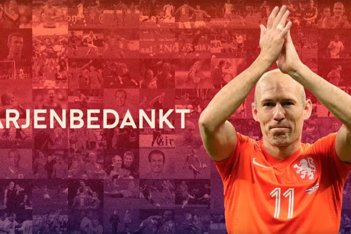 Netherlands captain Arjen Robben announces international retirement!