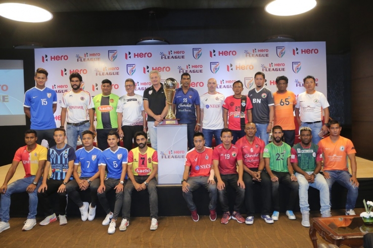 I-League launched by stars of Indian football!