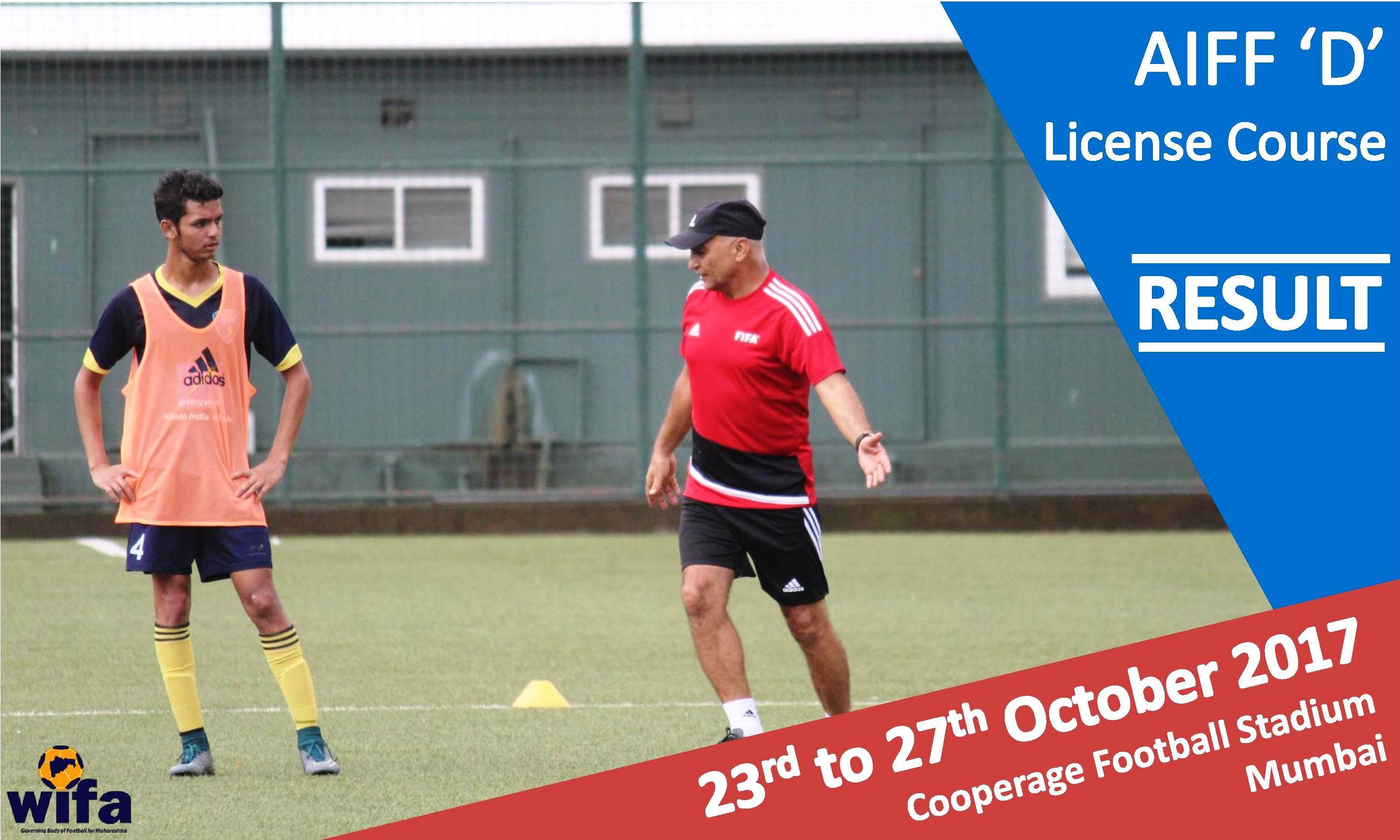WIFA announce AIFF 'D' License Coaching Course Results conducted from ...