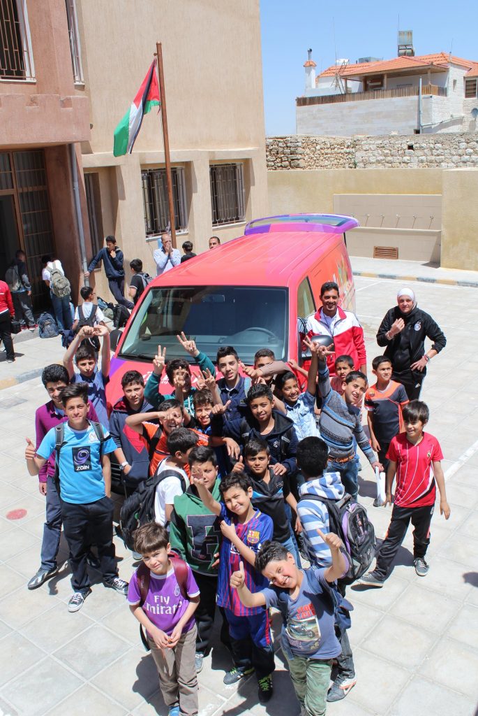 AFDP & Germany's GIZ - Official Launch of Yalla Riyada Bus!