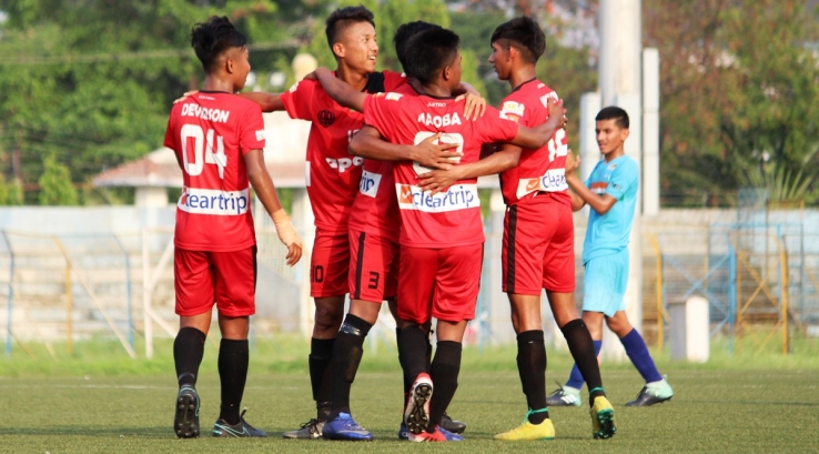 Minerva Punjab FC blank Sudeva FC 5-0 qualify for U-13 Youth League final!