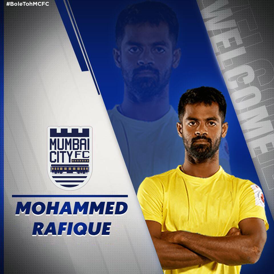 Mohammed Rafique joins Mumbai City FC from East Bengal!