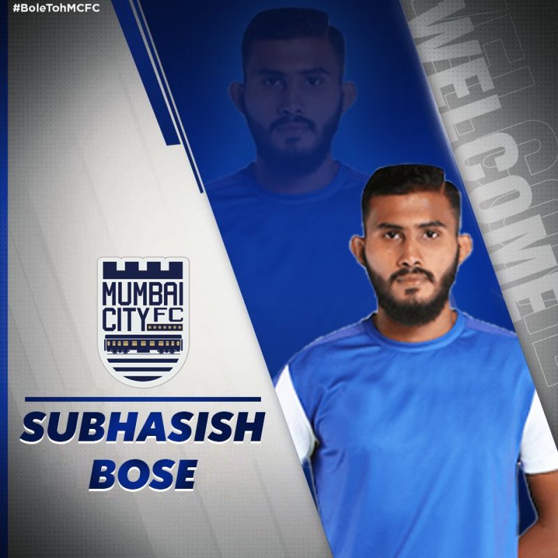 Mumbai City FC announce the departure of defender Subhasish Bose!