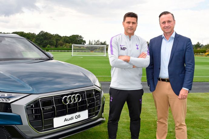 Tottenham Hotspur announces Audi as the club's Official Car Partner!
