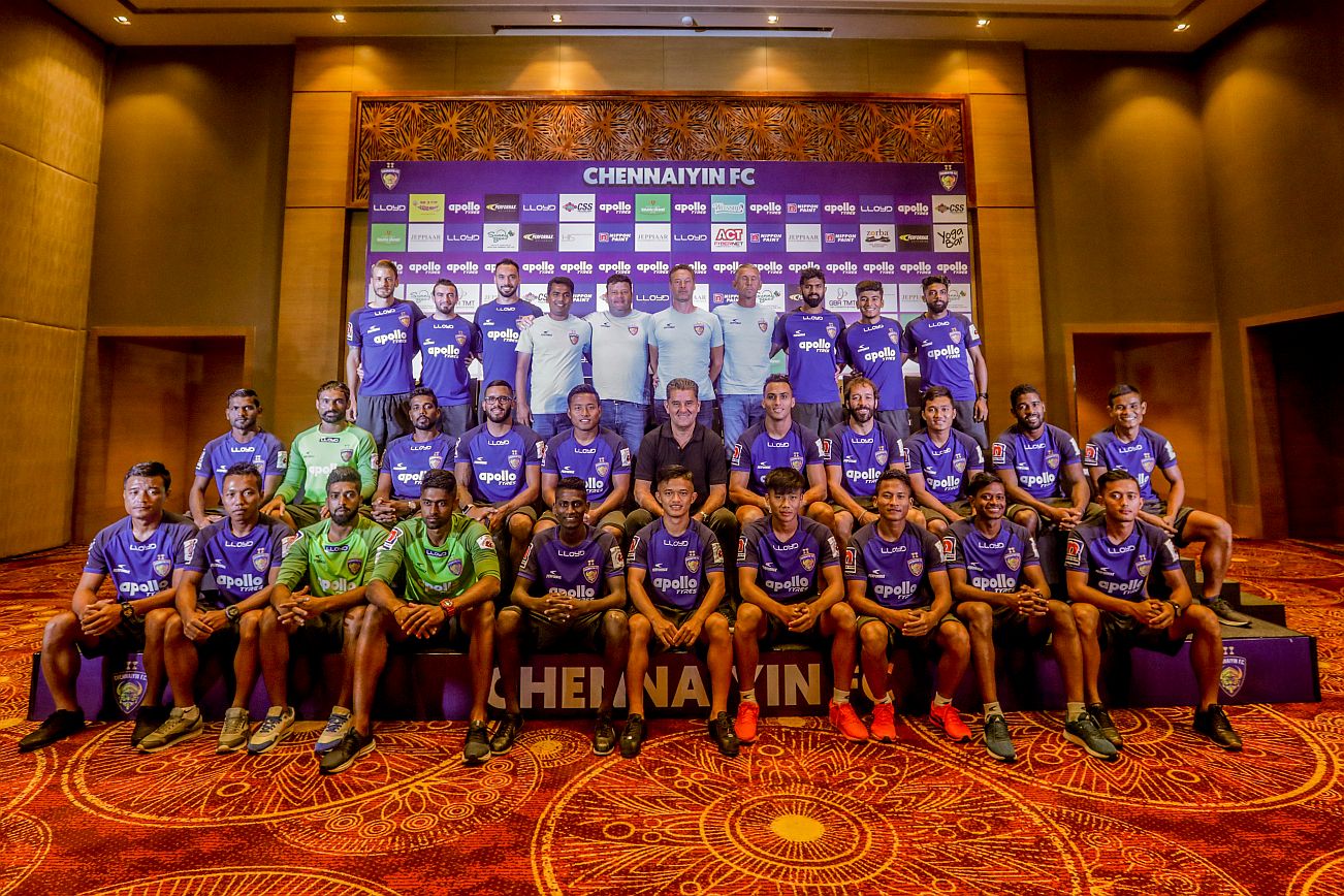 Chennaiyin FC announce squad for the upcoming 2018/19 season!