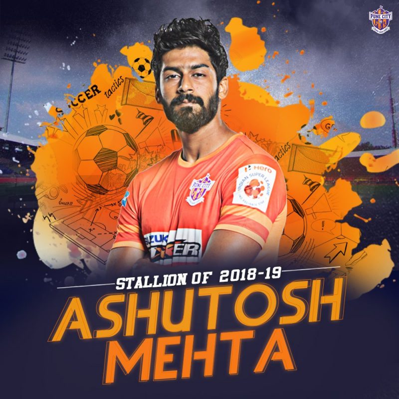 FC Pune City announce the signing of defender Ashutosh Mehta!