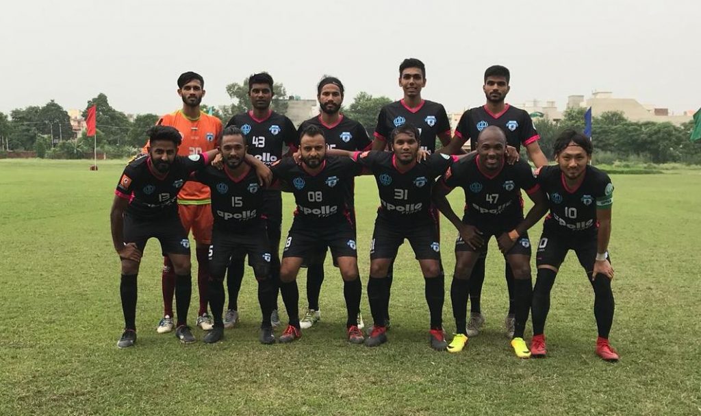 Minerva Punjab FC score four past Kehar Sporting Club!