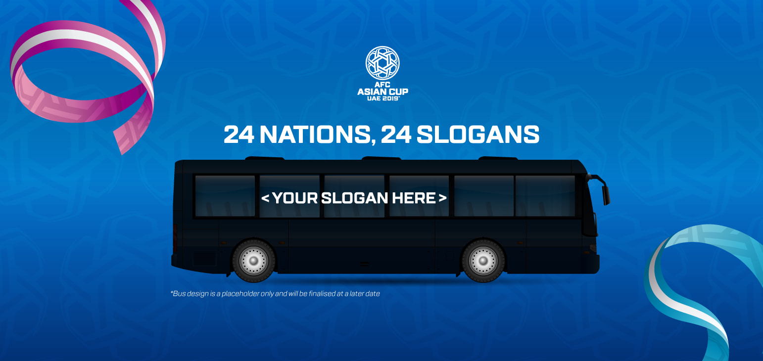 2019 AFC Asian Cup: Vote for Team Bus Slogan - Group A!