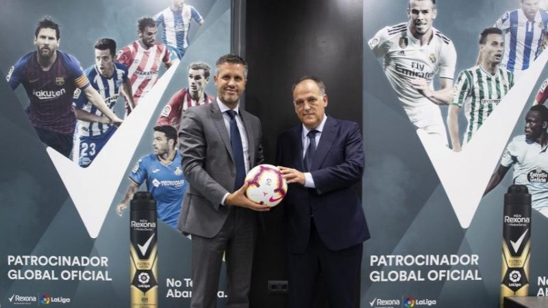 LaLiga & Unilever sign sponsorship agreement for Clear Men & Rexona brands!