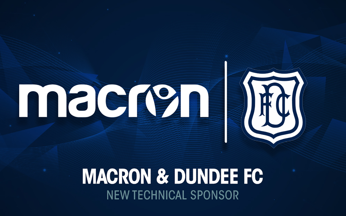Macron & Dundee FC announce five year partnership!