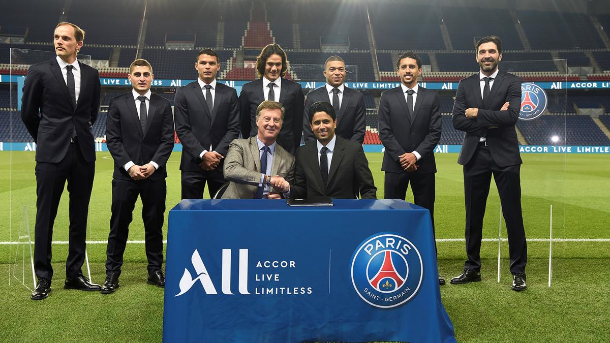 Paris Saint Germain name Accor Live Limitless as new shirt sponsors!