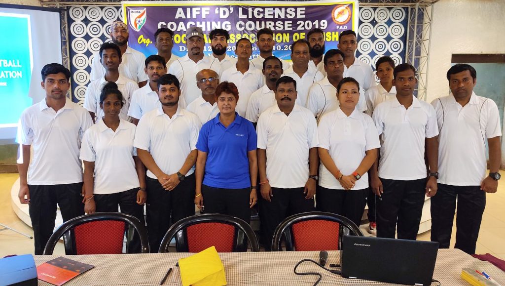 Latest AIFF D License Coaching Course kicked-off in Cuttack!