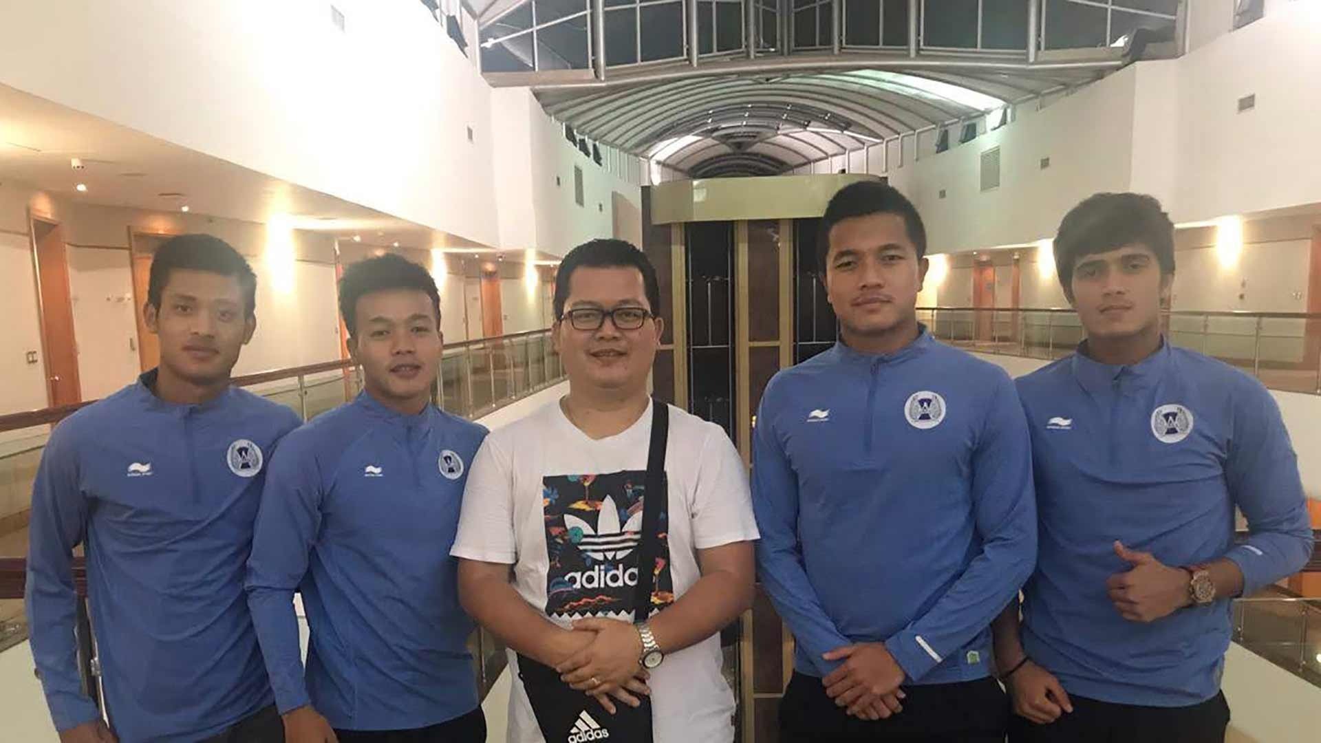 Four Odisha FC youngsters training at Qatar's Aspire Academy!