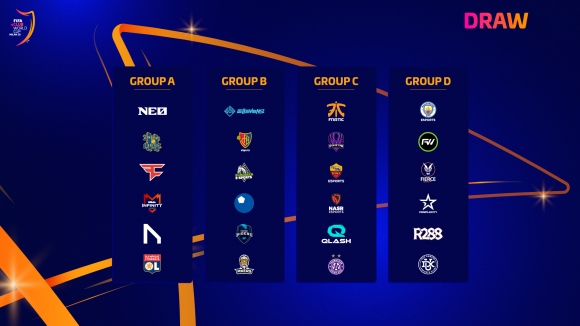 Groups for the FIFA eClub World Cup 2020 confirmed!