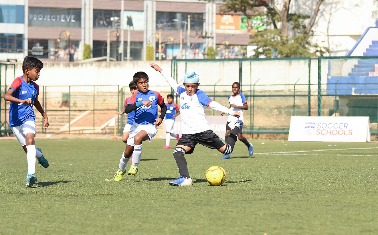 DPS East claim third straight U14 title at BFC Inter-School Soccer Shield!