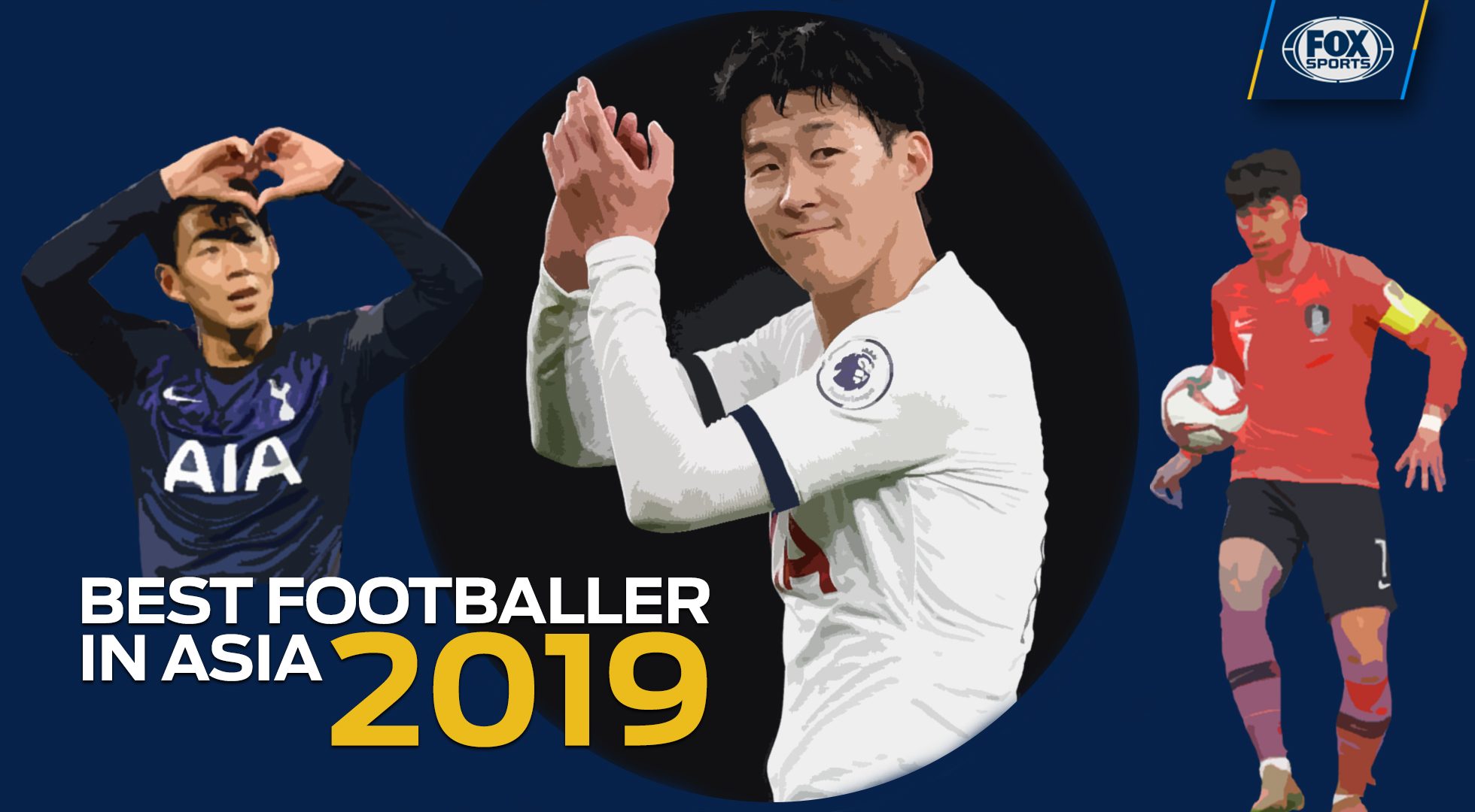 Heung-min Son wins 2019 Best Footballer in Asia!