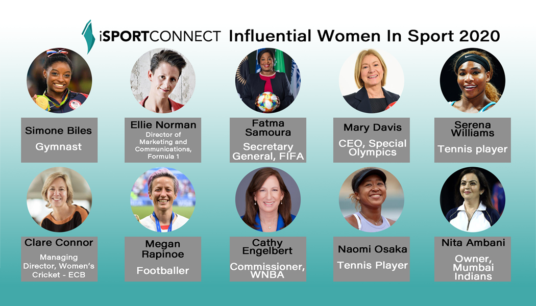 iSportconnect's Influential Women In Sport 2020: The Reveal!