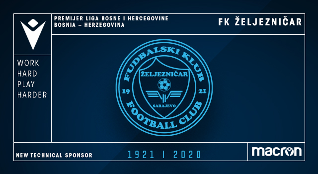 Macron is the new technical sponsor of FK Zeljeznicar!