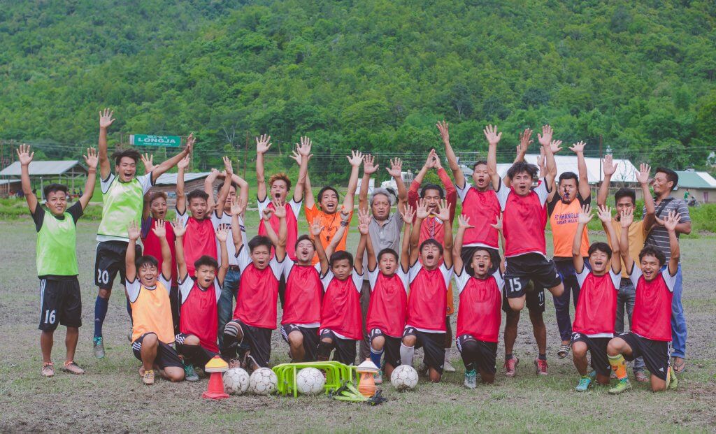 Training Kuki Tribe kids, India' Len Doungel finds rich hearts!