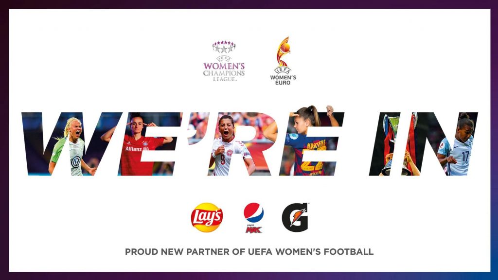 PepsiCo signs 5-year deal to sponsor UEFA Women's football!