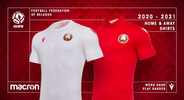 Macron present the new 2020 Belarus kits!