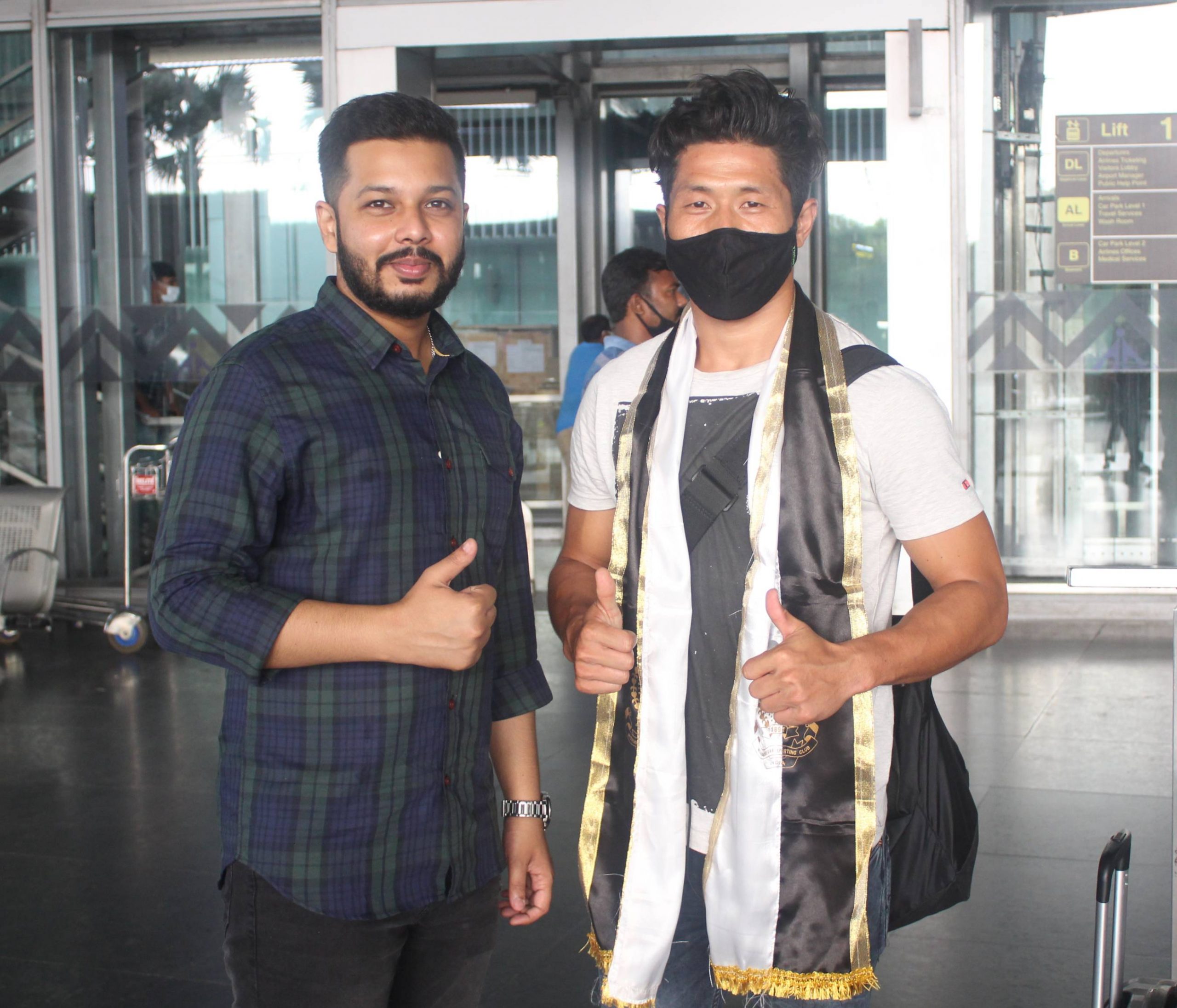 New Mohammedan Sporting signing Subhash Singh arrives in Kolkata!