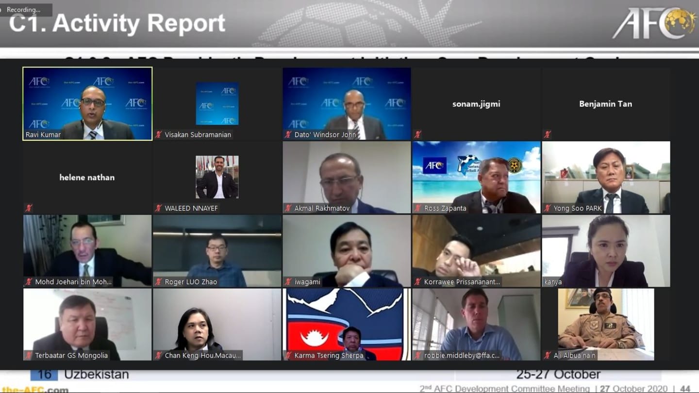 AFC Development Committee reinforces the unity & solidarity of MAs!