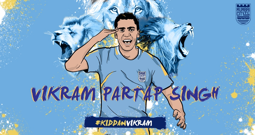 Mumbai City FC sign young striker Vikram Partap Singh!