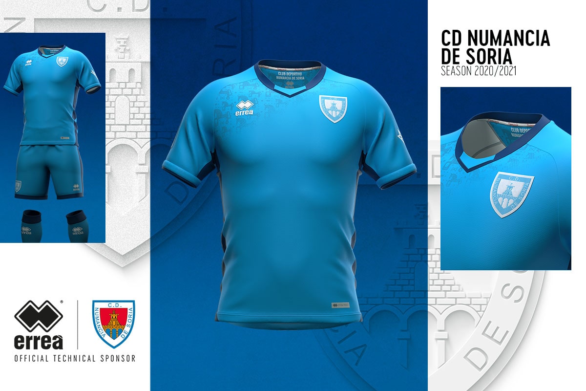 Errea launch CD Numancia 2020/21 season third kit!