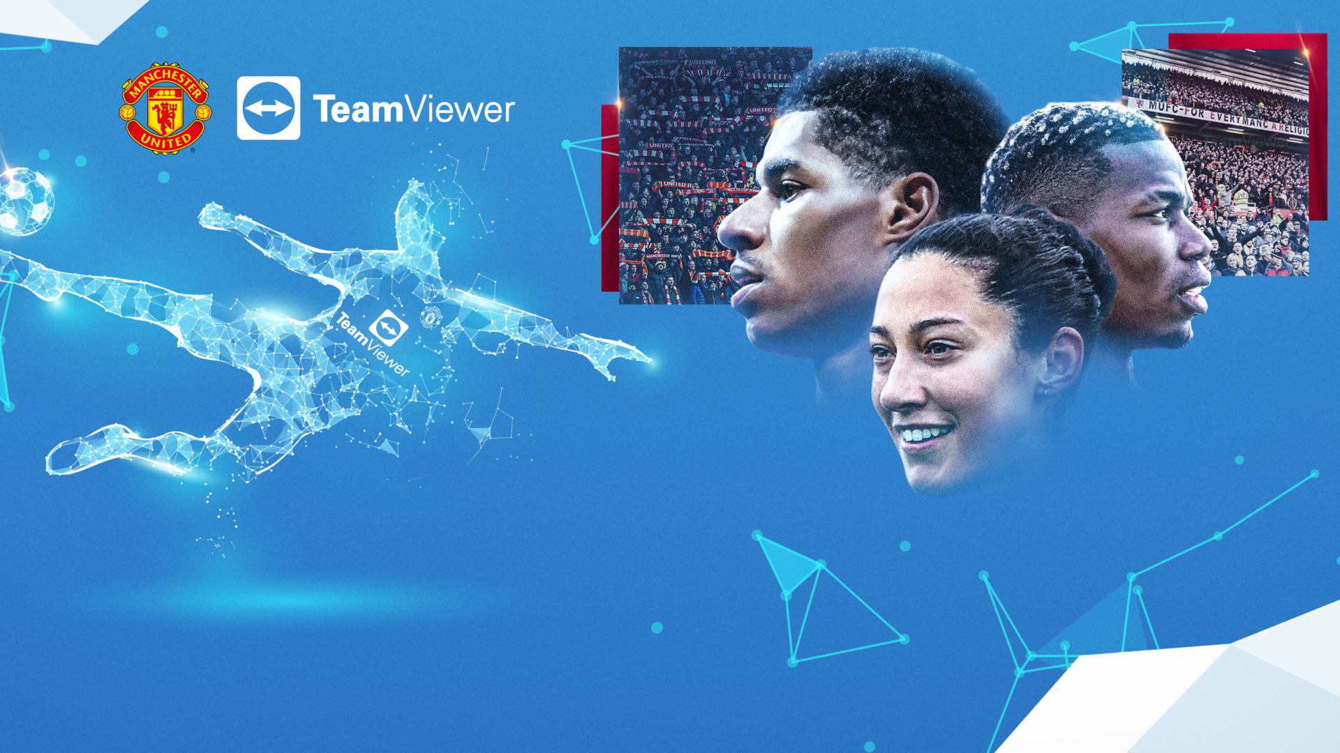 Manchester United & TeamViewer announce new principal shirt partnership!