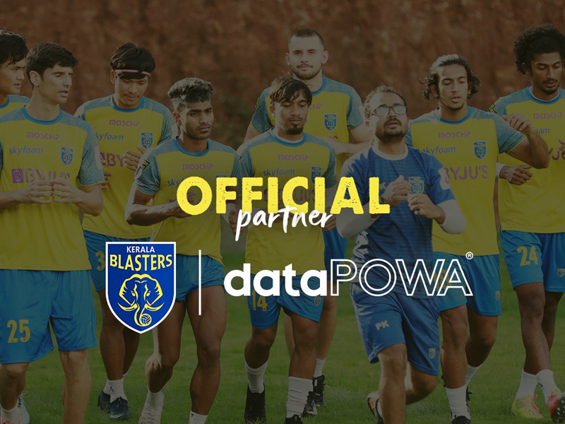Kerala Blasters announce data & analytics partnership with DataPOWA!