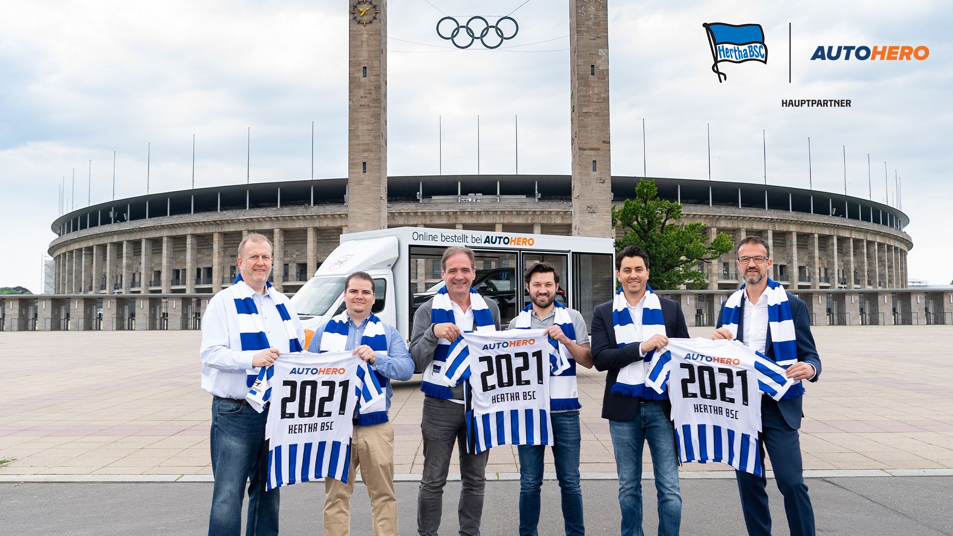 Autohero becomes new main club sponsor of Hertha BSC!