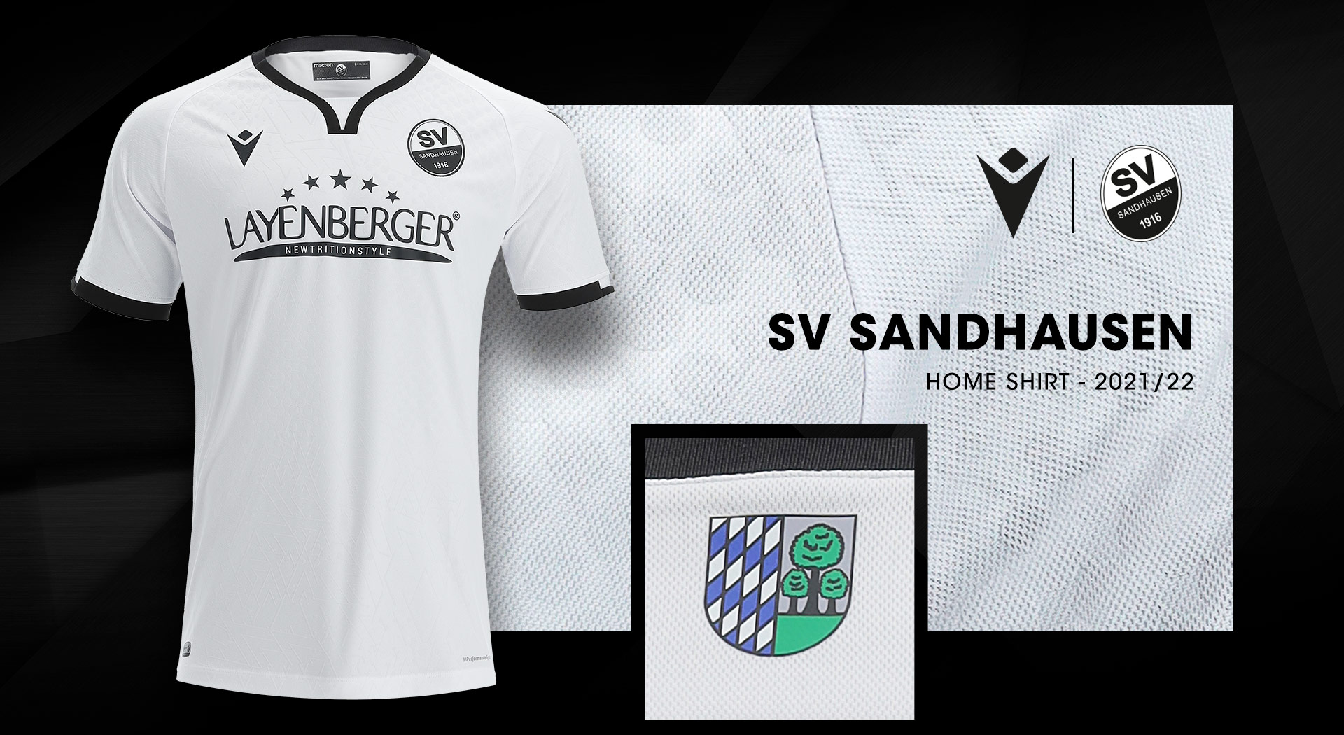 Macron - SV Sandhausen unveil the new 2021/22 season home kit!