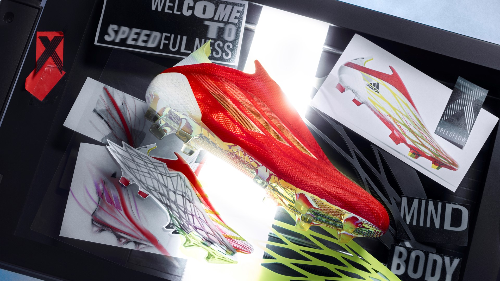 adidas redefine fast in Football with X Speedflow!