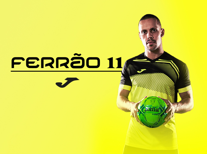 Brazilian Ferrao counts on Joma as his new sponsor!