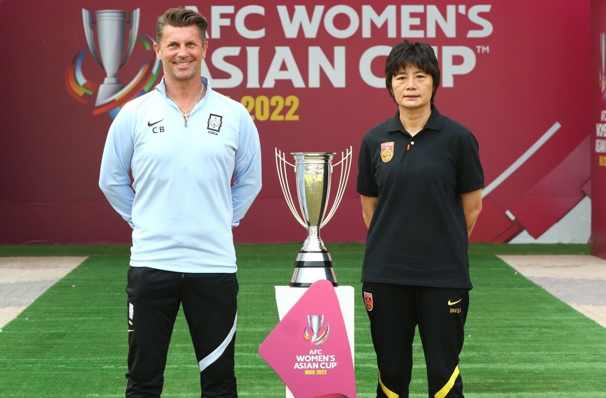 China take on South Korea in 2022 AFC Women's Asian Cup final!
