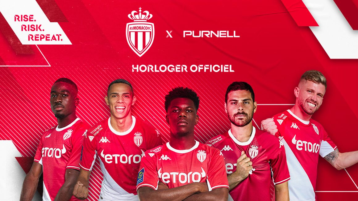 Purnell becomes official timekeeper of AS Monaco!
