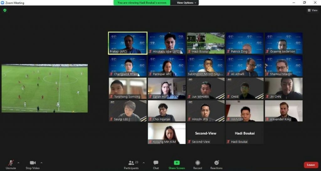 AFC VAR Course makes new breakthrough with real-time simulator experience!