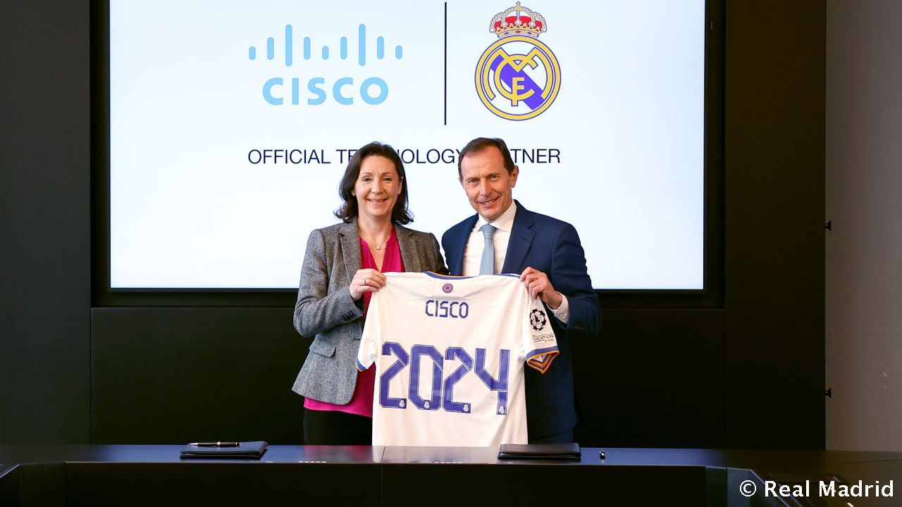 Cisco becomes new Real Madrid technology partner!