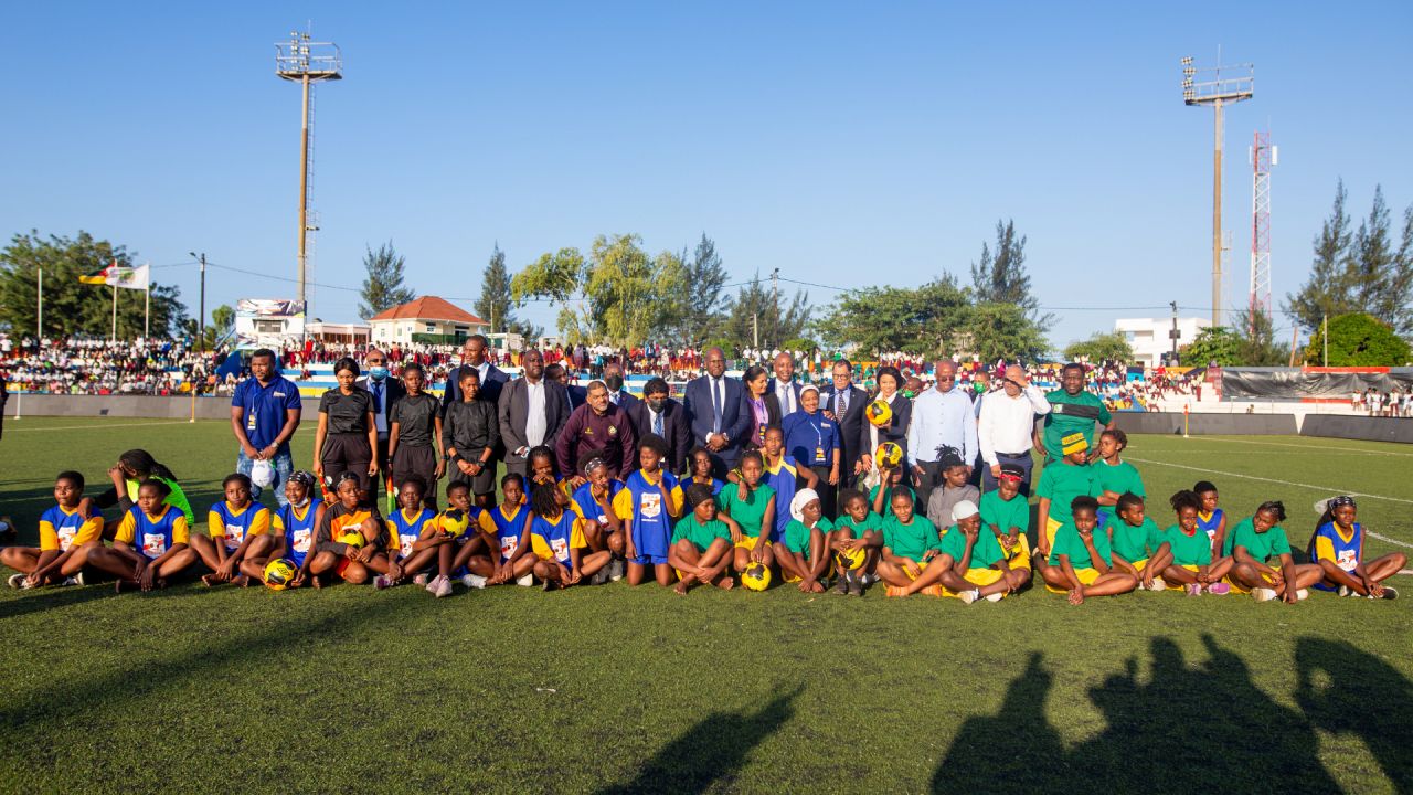 CAF president Motsepe launches CAF African Schools Football Programme!
